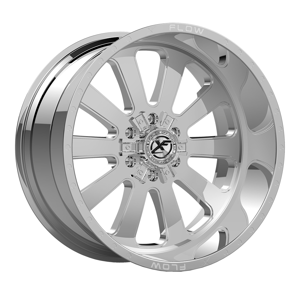 Xfx-302 18X10 6X135 6X139.7 +12 Cb 108 Chrome - Shop EWWFL