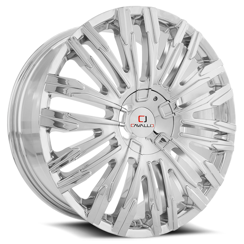Clv-28 22X9.5 5X115 5X139.7 +15 Cb 78.1 Chrome – Shop EWWFL