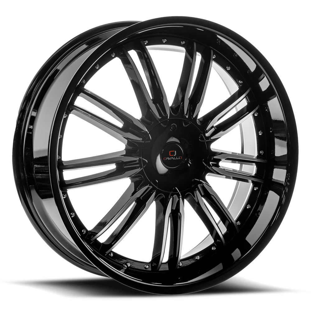 CLV-54 18x8.0 4x100 4x114.3 +35 Cb 74.1 Gloss Black & Machined - Shop EWWFL