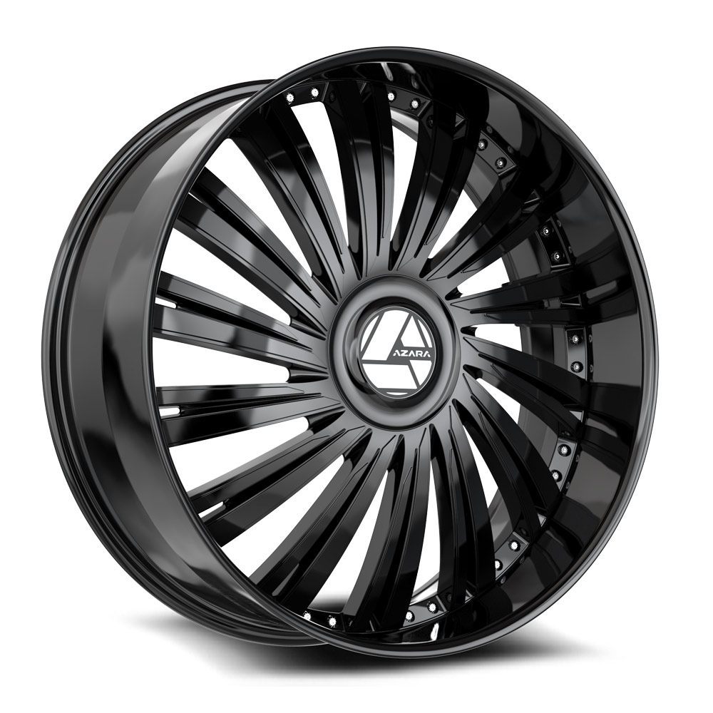 AZX-102 24×9.0 5×115 5×120 +32 Cb 78.1 Gloss Black – Shop EWWFL