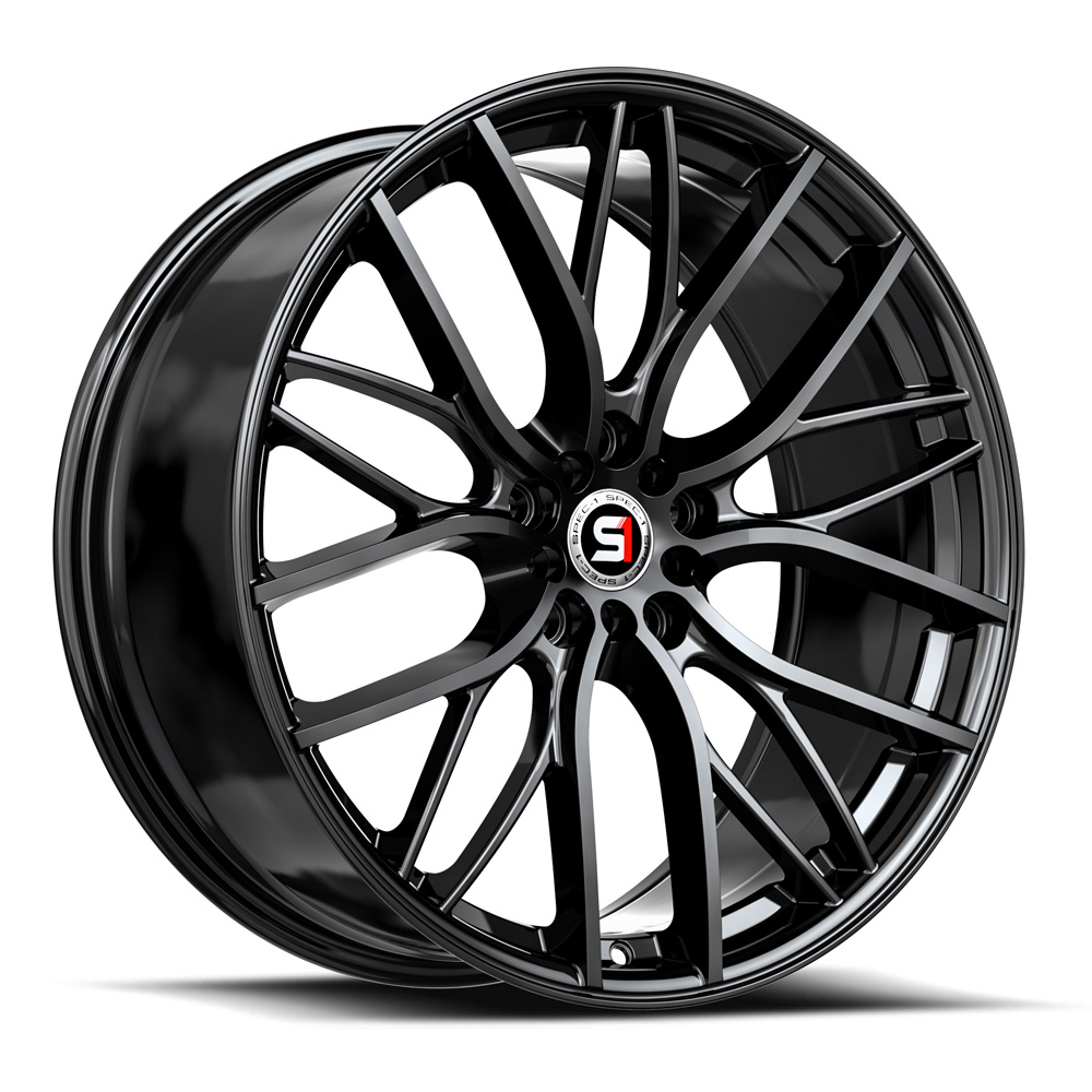 SP-61 17x8.0 5x100 5x114.3 +42 Cb 73.1 Gloss Black - Shop EWWFL