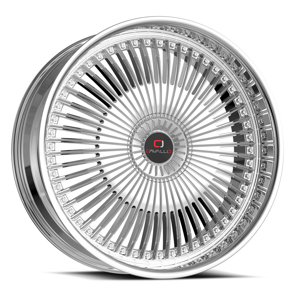 CLV-41 20x8.5 5x110 5x114.3 +35 Cb 74.1 Nano Chrome - Shop EWWFL