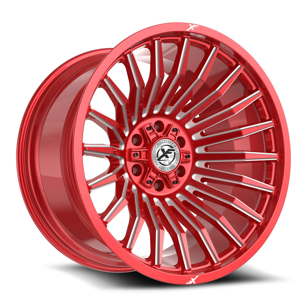 XF-231 20×9 6×135 6×139.7 +0 Cb 106.4 Anodized Red & Milled – Shop EWWFL